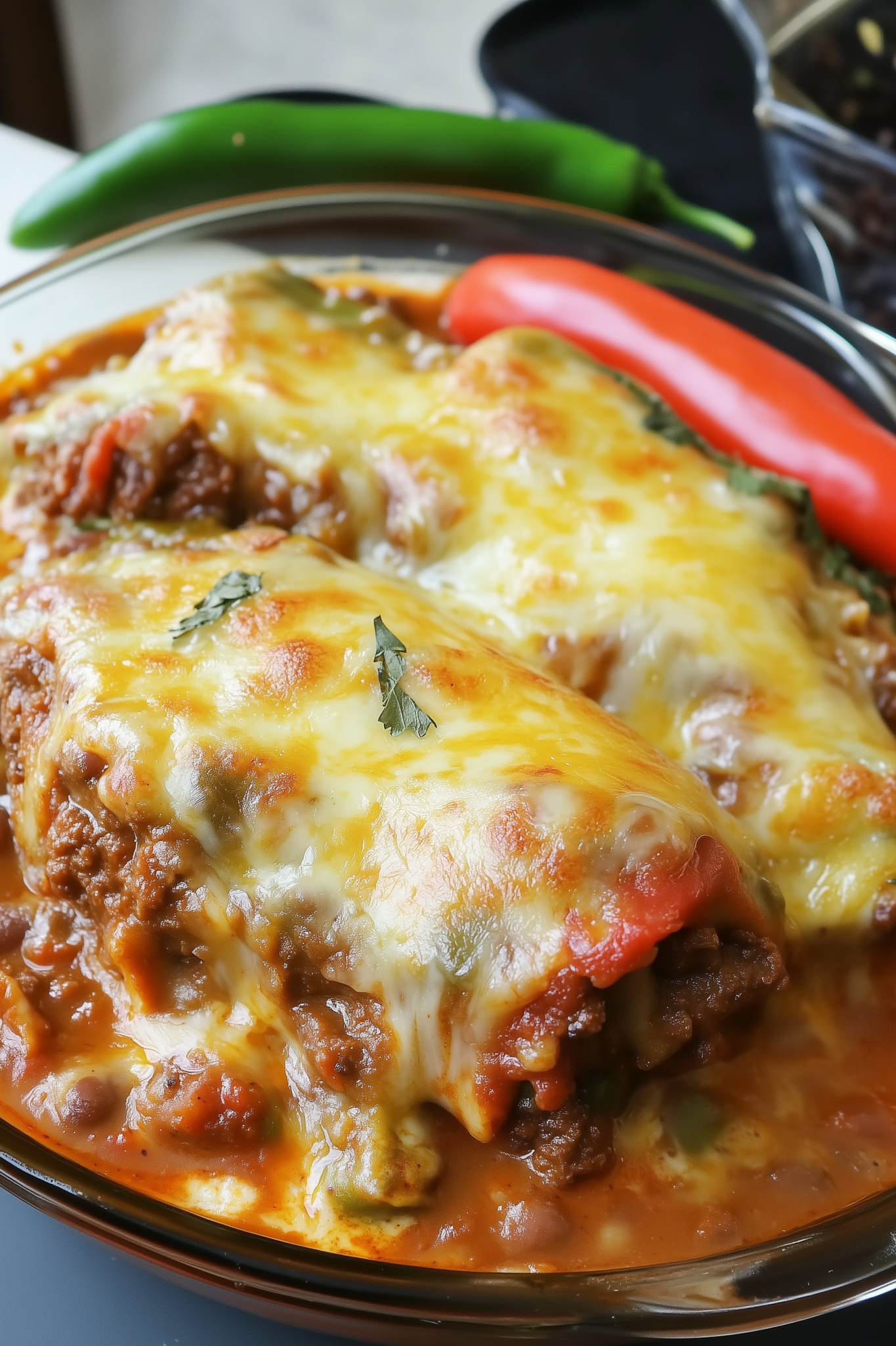 Baked Chili Rellenos – JustMexicanFood