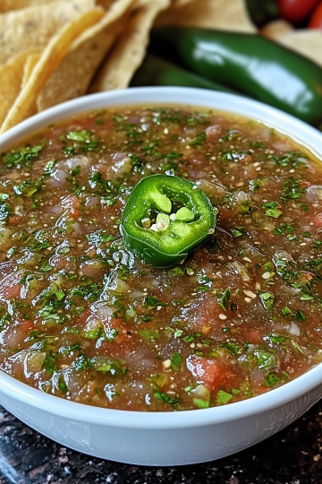 Cilantro-Lime Jalapeño Salsa – JustMexicanFood