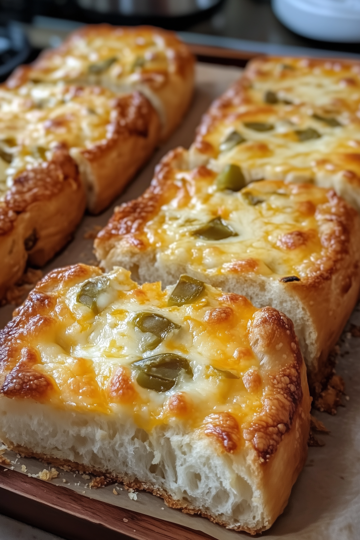 Green Chile Cheese Bread – JustMexicanFood