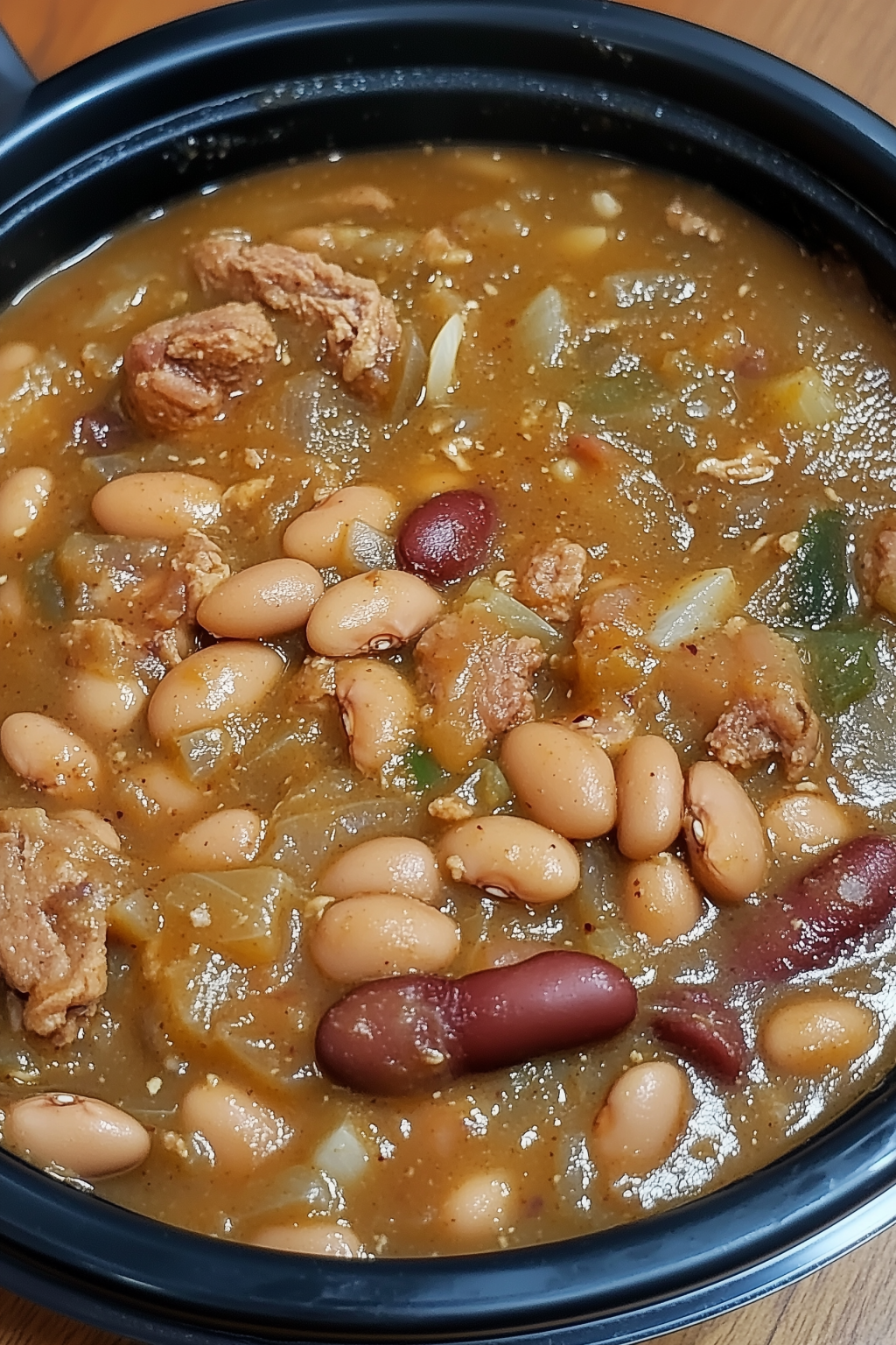 Green Chili Stew With Pinto Beans – JustMexicanFood