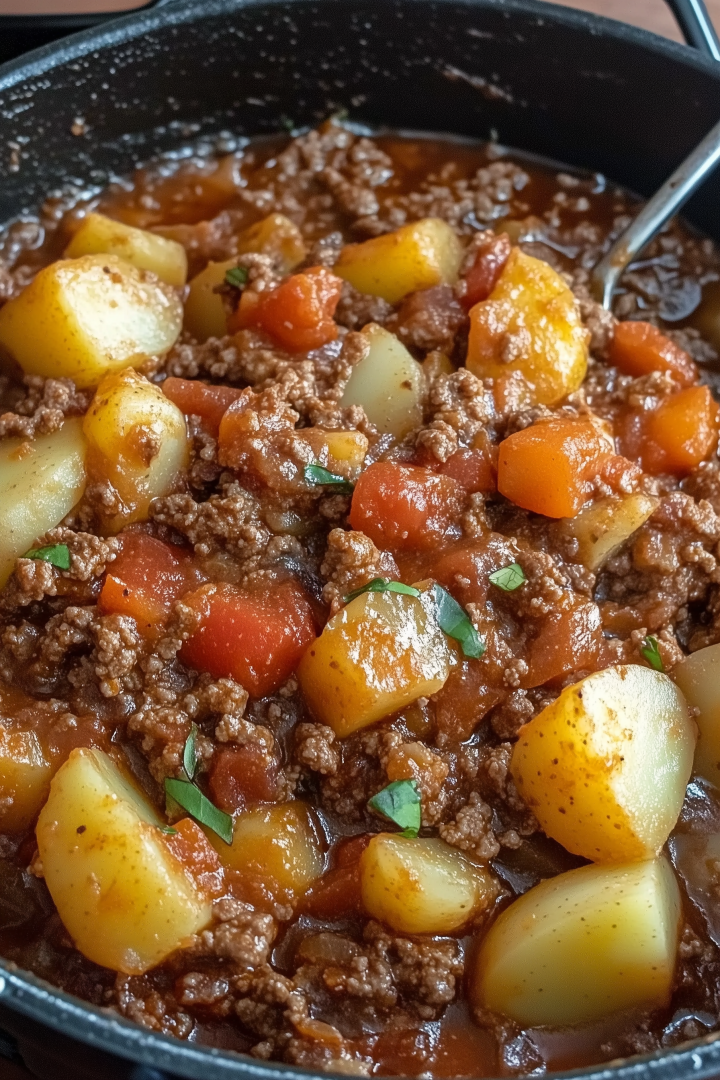 Mom’s Picadillo Con Papa Ground Beef with Potatoes – JustMexicanFood
