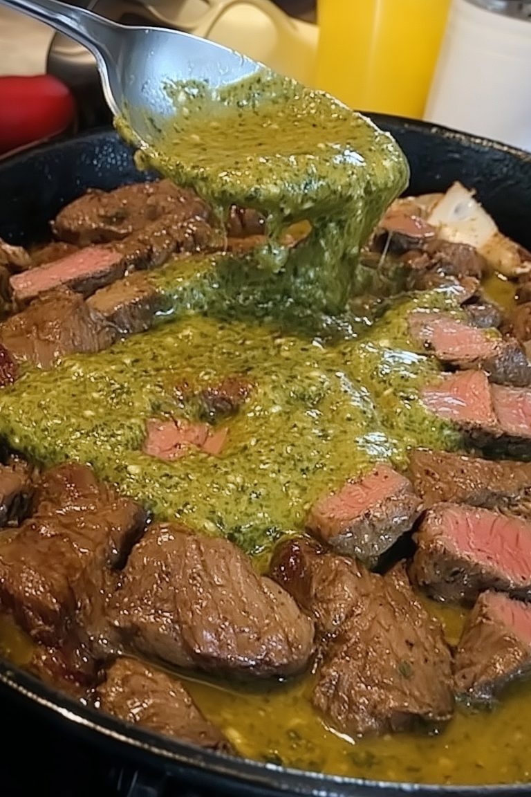 Bistec en Salsa Verde (Mexican Beef with Green Sauce) – JustMexicanFood