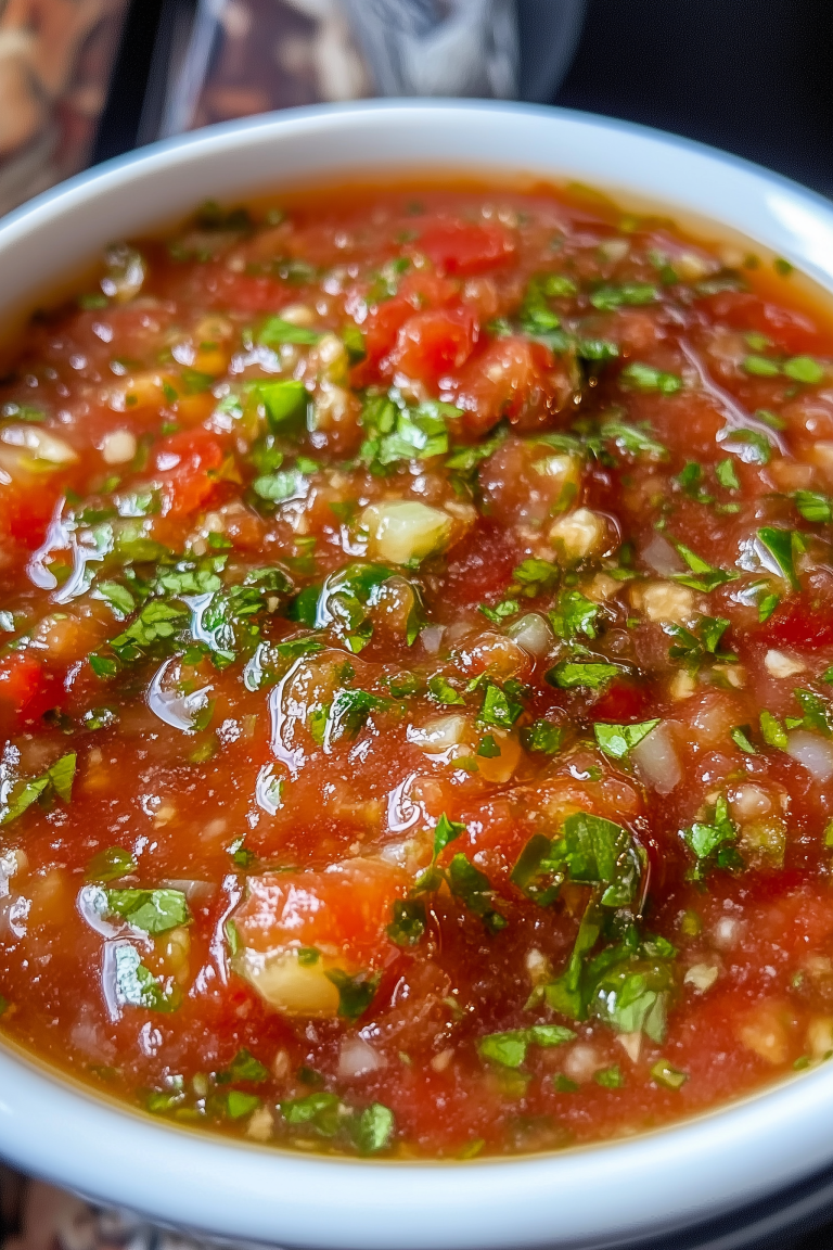 Easy Restaurant Style Salsa – JustMexicanFood