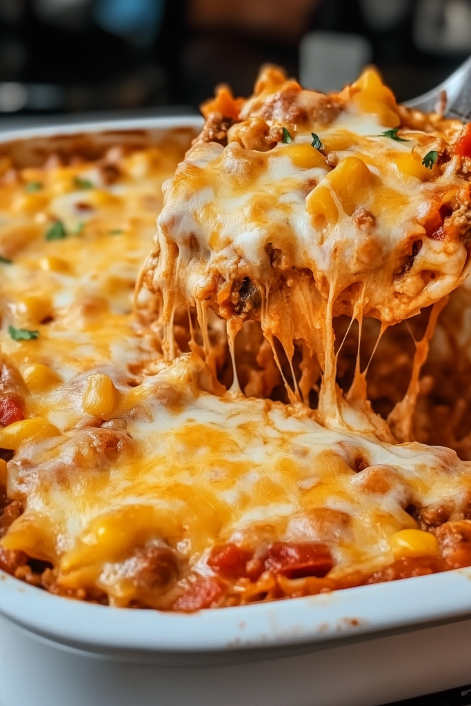 Mexican White Trash Casserole - JustMexicanFood