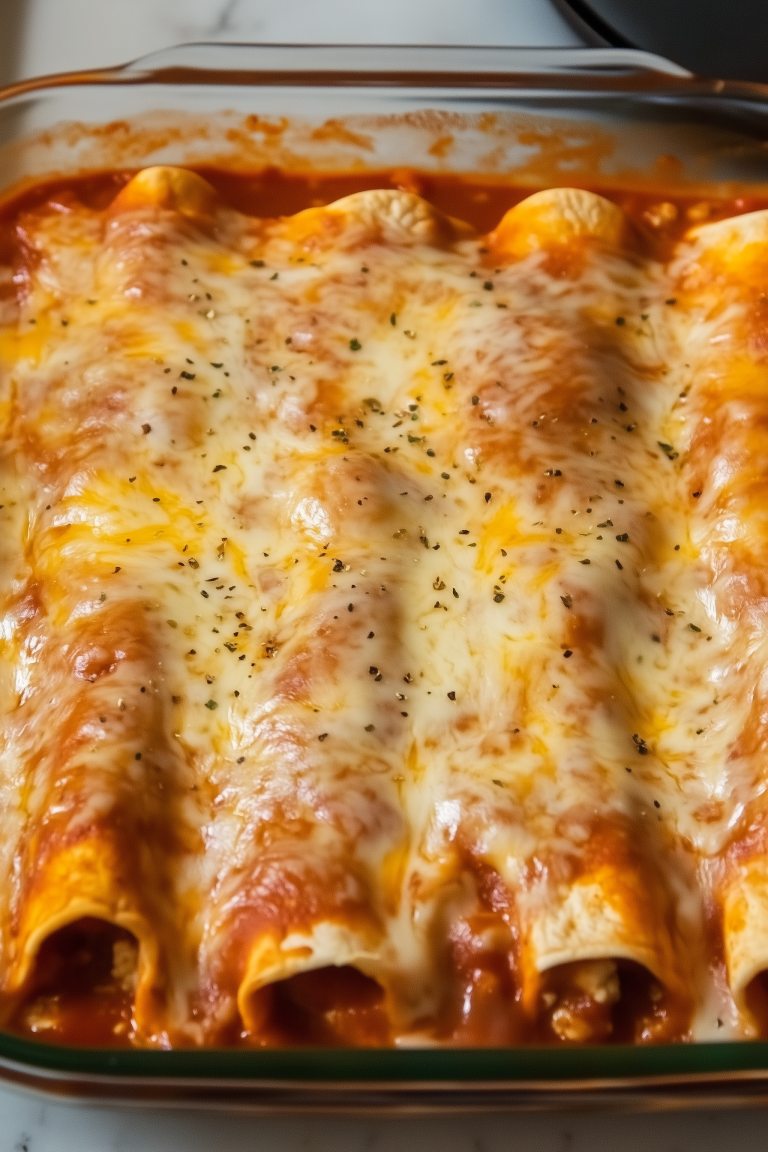 Red Cheese Enchiladas – JustMexicanFood