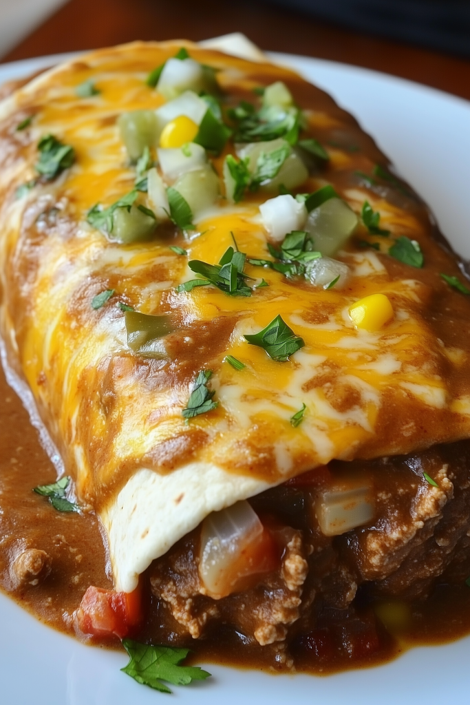 Creamy Chile Colorado Burritos – JustMexicanFood