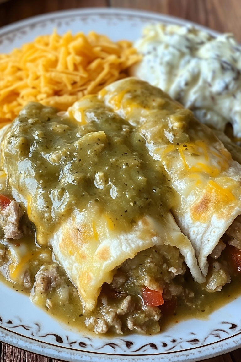 Green Chili Burros – JustMexicanFood