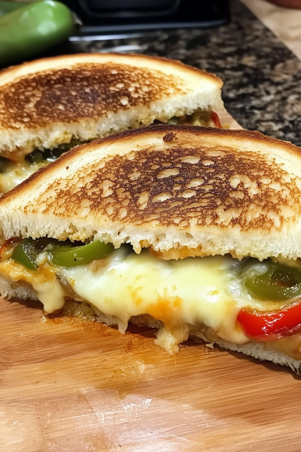 Hatch Chile Relleno Grilled Cheese – JustMexicanFood