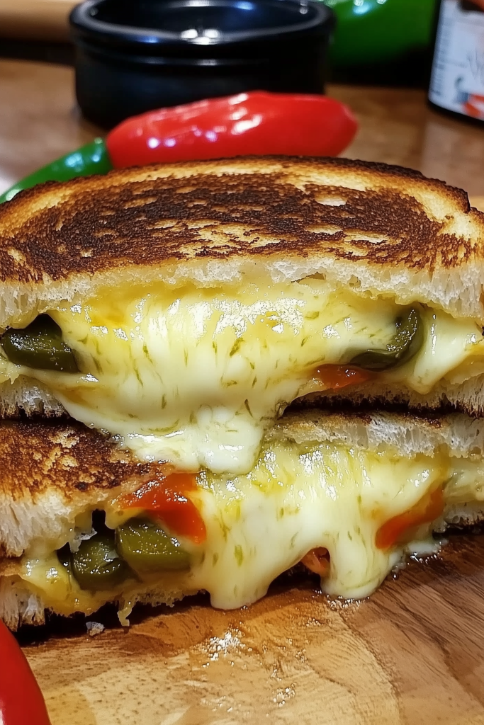Hatch Chile Relleno Grilled Cheese – JustMexicanFood