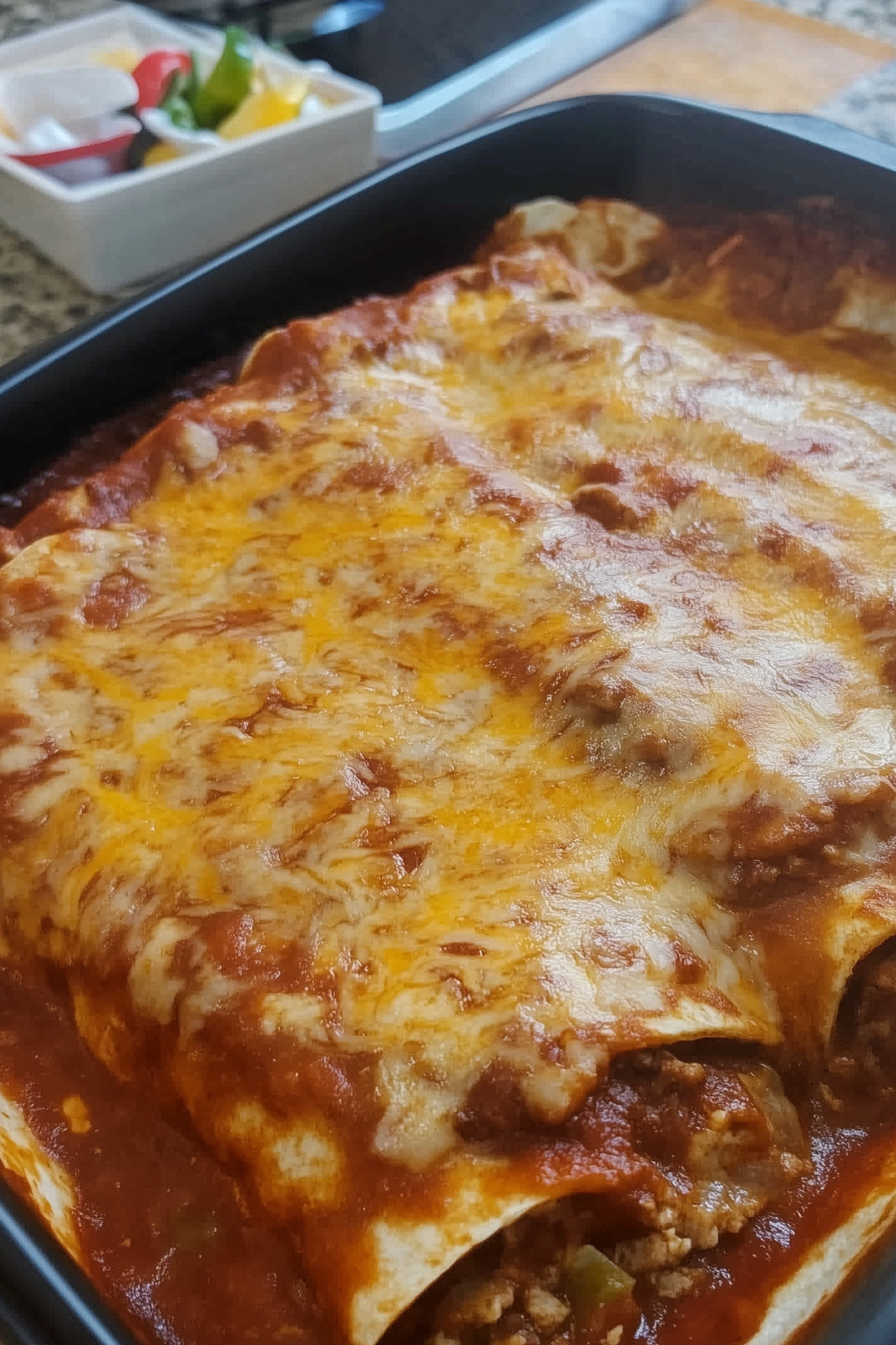 Homemade Enchiladas Rojas – JustMexicanFood