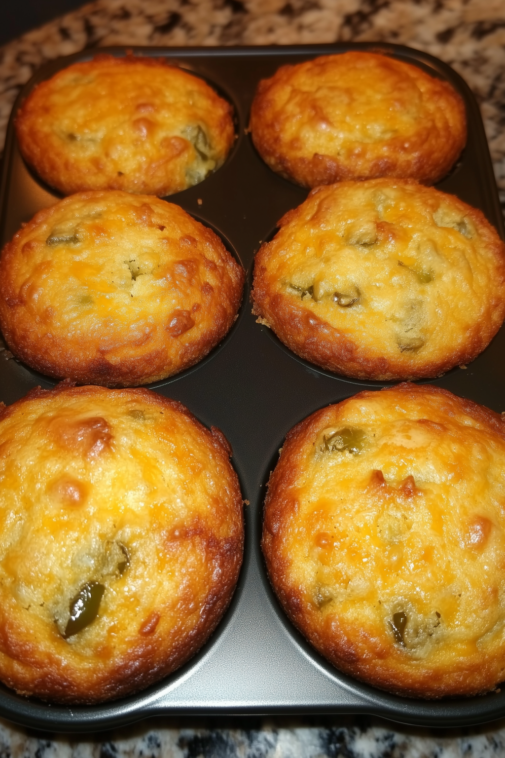 Jalapeno Cheddar Cornbread Muffins – JustMexicanFood