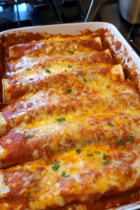 Red Chicken Enchiladas – JustMexicanFood