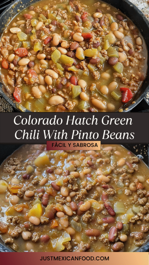 Colorado Hatch Green Chili With Pinto Beans – JustMexicanFood