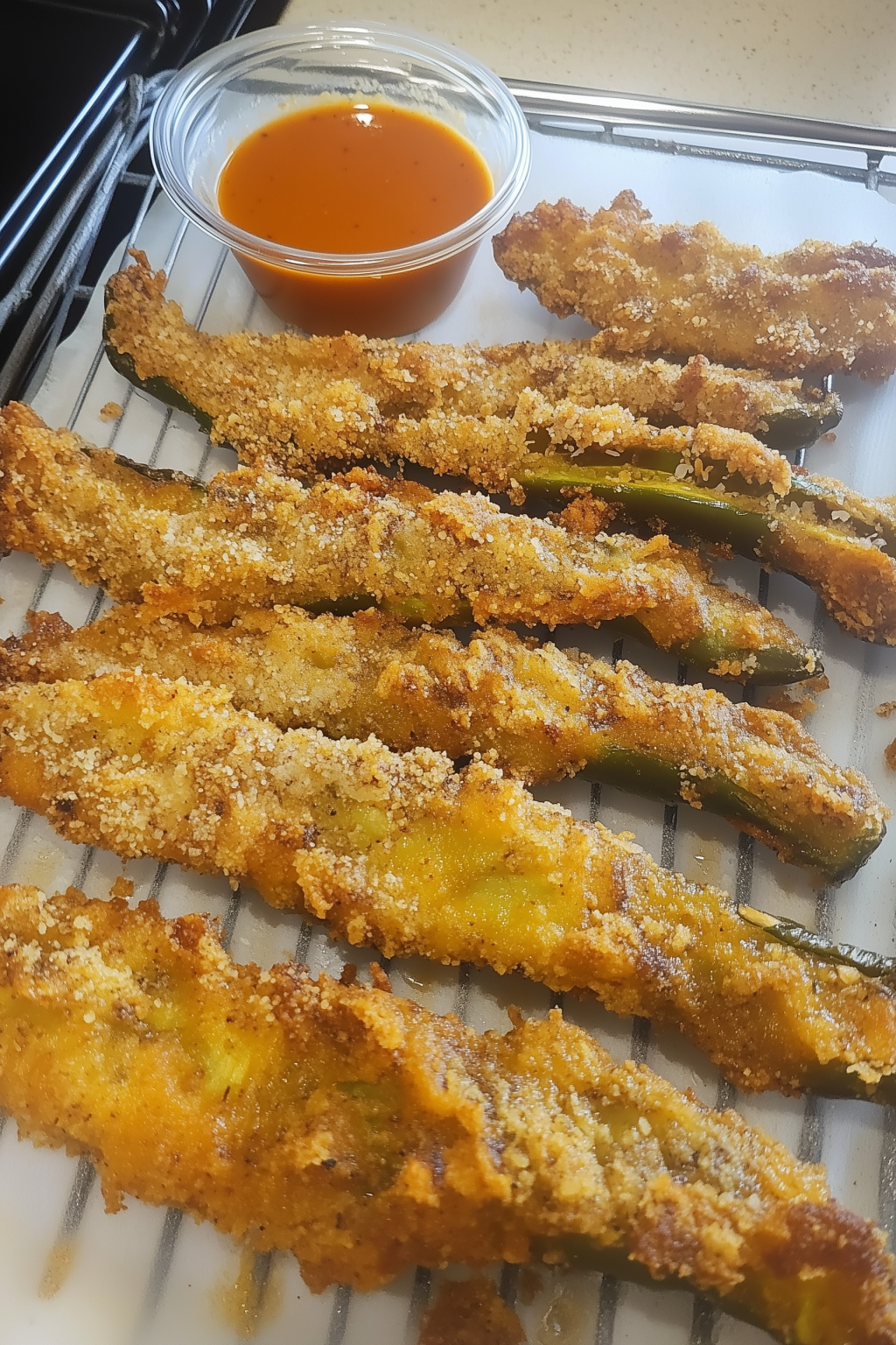 Fried Green Chile With Beer Batter and Panko Bread Crumbs – JustMexicanFood