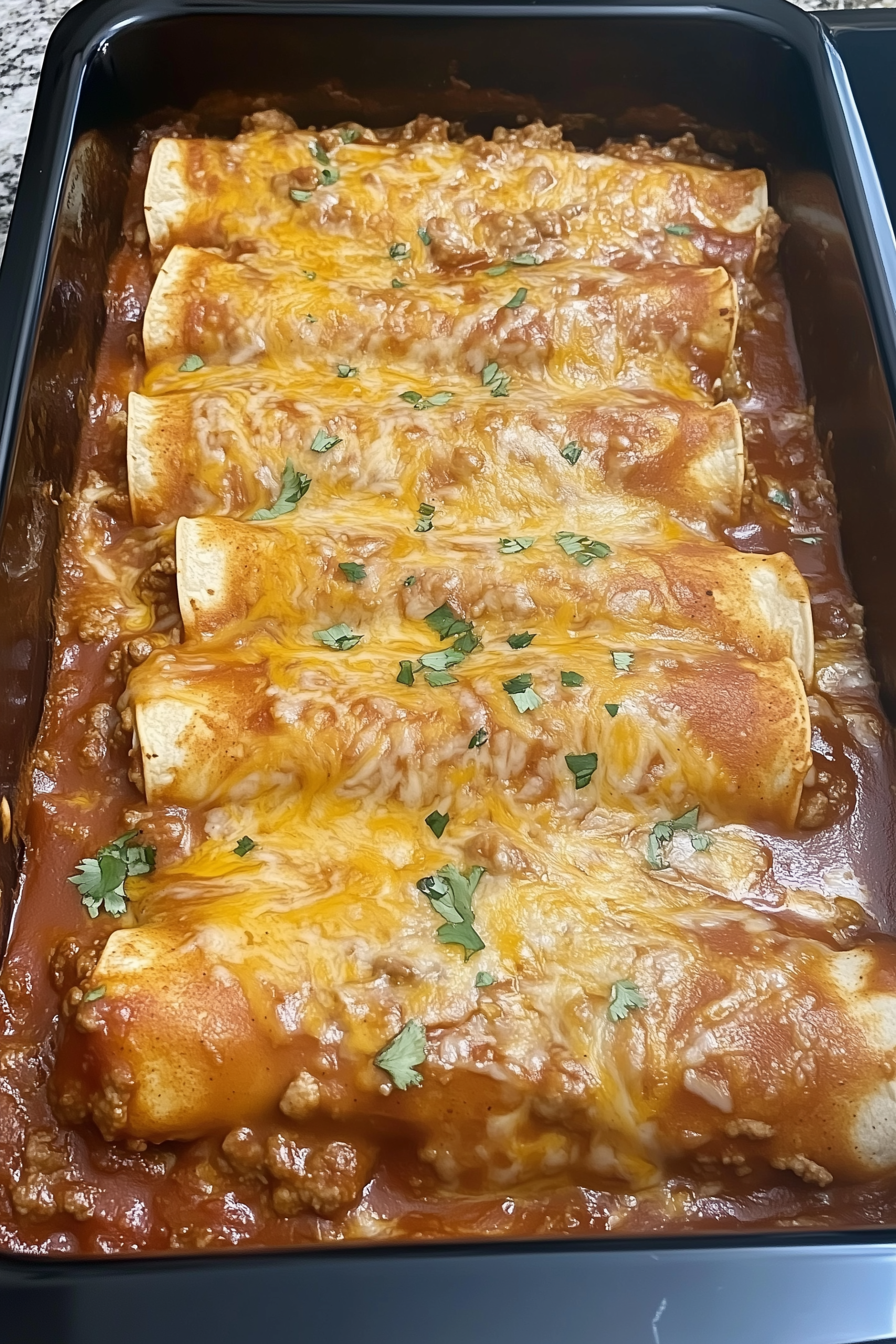 Homemade Beef Enchiladas with Red Sauce – JustMexicanFood